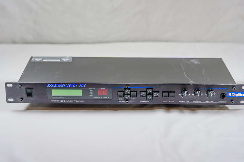 Digitech Vocalist II Rackmount with Original Manual | Reverb