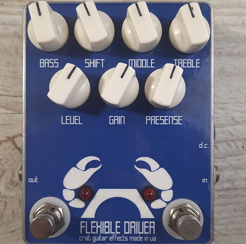 Crab guitar effects Flexible Driver dsitortion pedal fx | Reverb