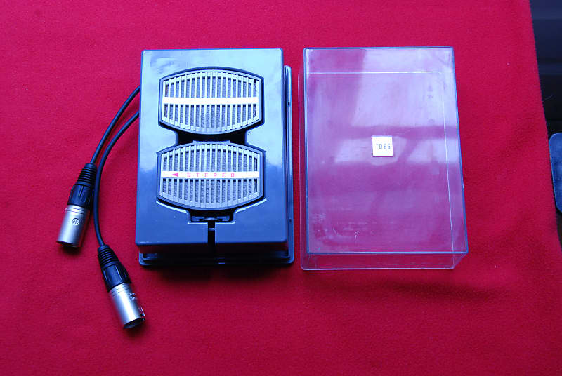 Vintage Telefunken TD66 stereo/dual mono dynamic microphone - | Reverb