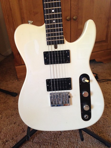 Larrivee Telecaster 80's white | Reverb