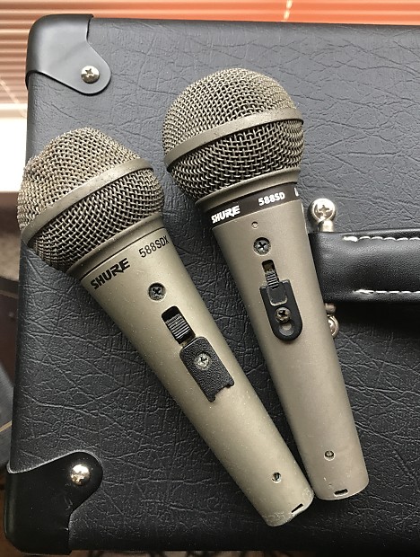Shure 588SD & 588SDX audio vocal mics microphone mic | Reverb