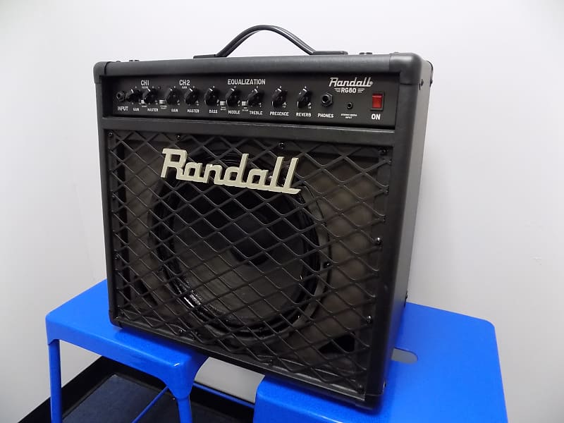Randall RG80 80W 1x12 Guitar Combo Amplifier - Black | Reverb