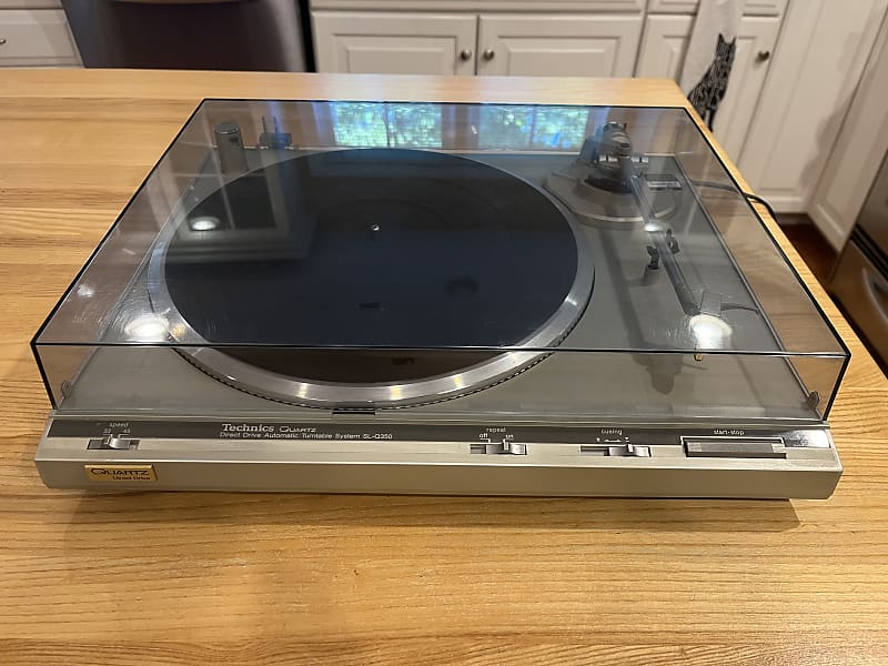 Technics SL Q350 Turntable - Silver | Reverb