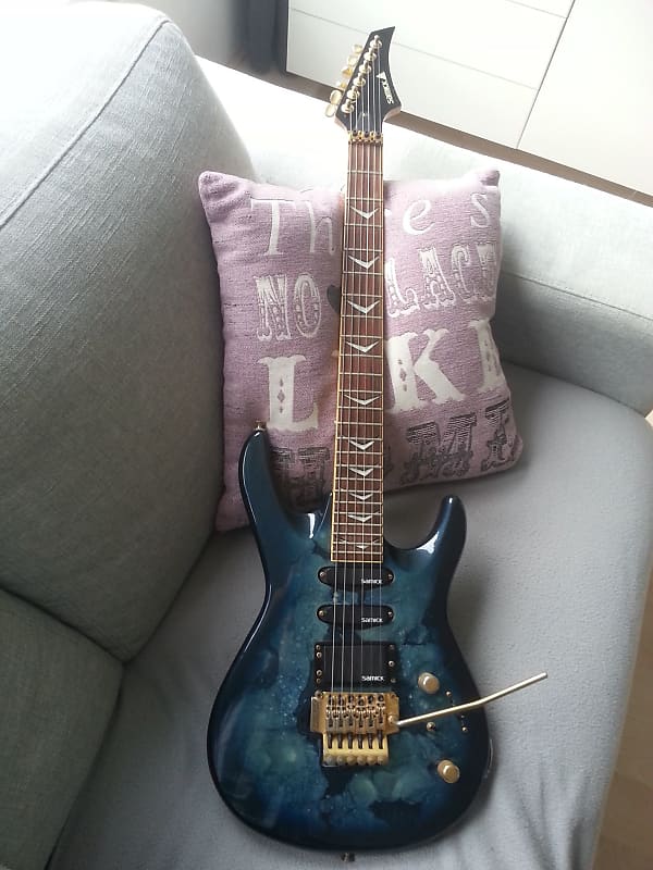 Samick KR-660 1991 Blue Marble Burst | Reverb