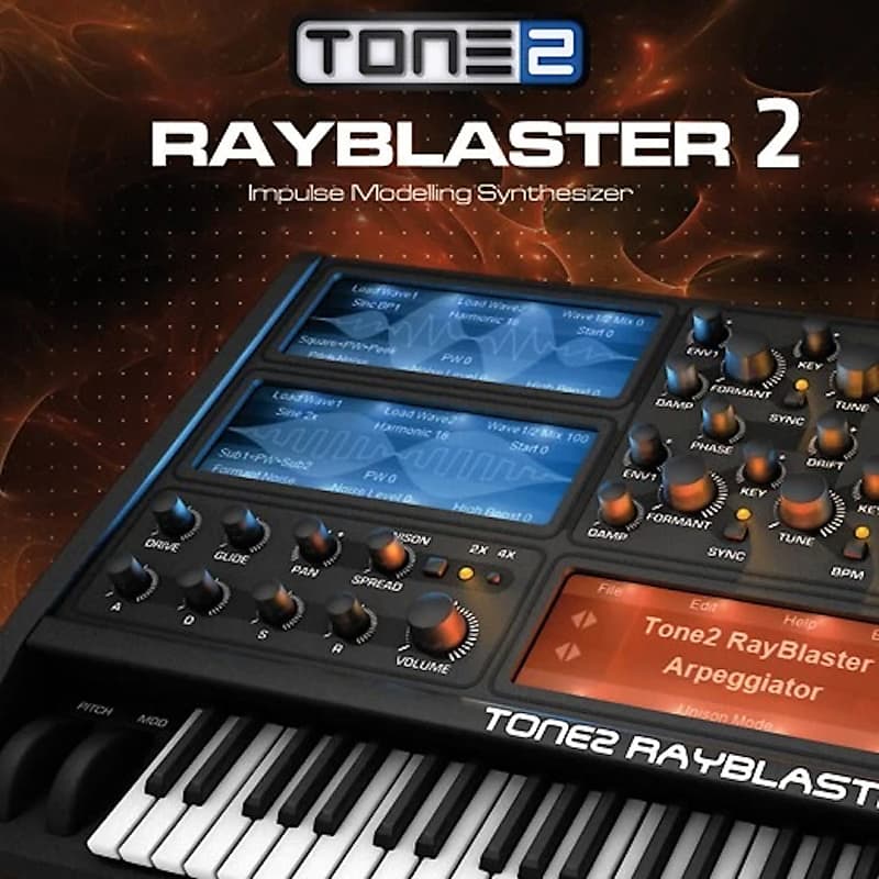 New Tone2 Rayblaster 2.6 Modeling Synthesis Virtual | Reverb