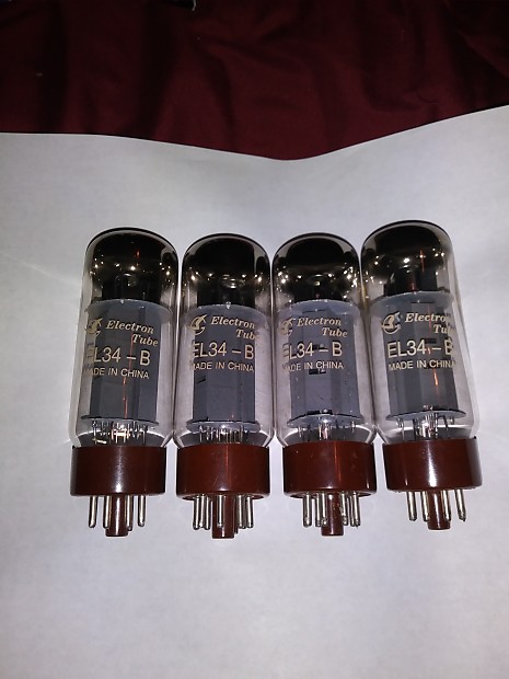 Shuguang/china/ruby El34 B power tubes | Reverb