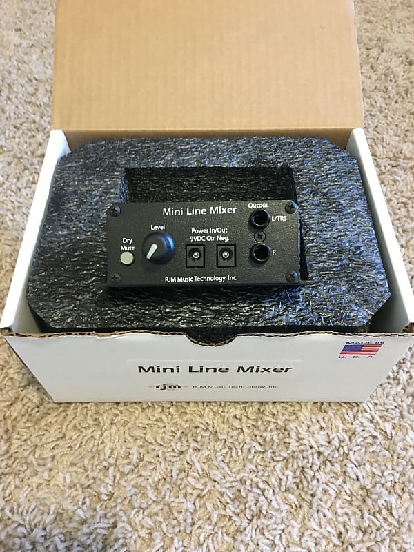 RJMf Line Mixer | Reverb