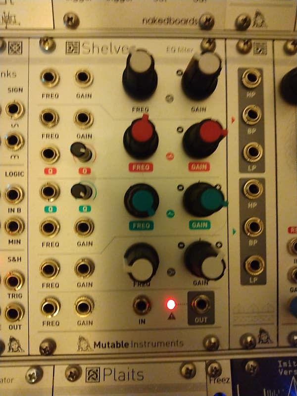 Mutable Instruments Shelves EQ Filter with Expander RARE V1 | Reverb