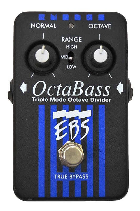 EBS Octa Bass - Bass Octave Effect Pedal - Used | Reverb