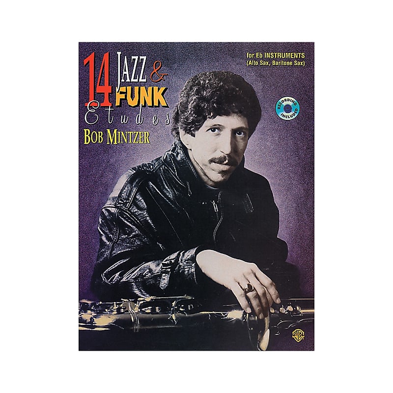 Alfred 14 Jazz & Funk Etudes Book/CD | Reverb