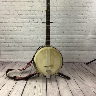 MERLIN Long Neck Five String Banjo 1966 | Reverb