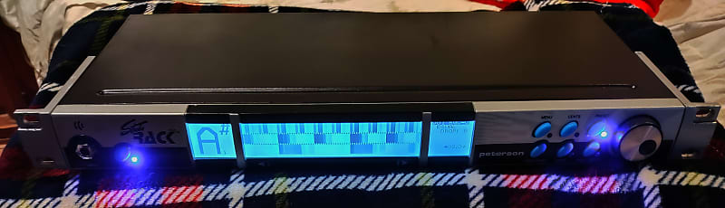 Peterson StroboRack Tuner Rackmount Rare HTF Strobe Tuner | Reverb