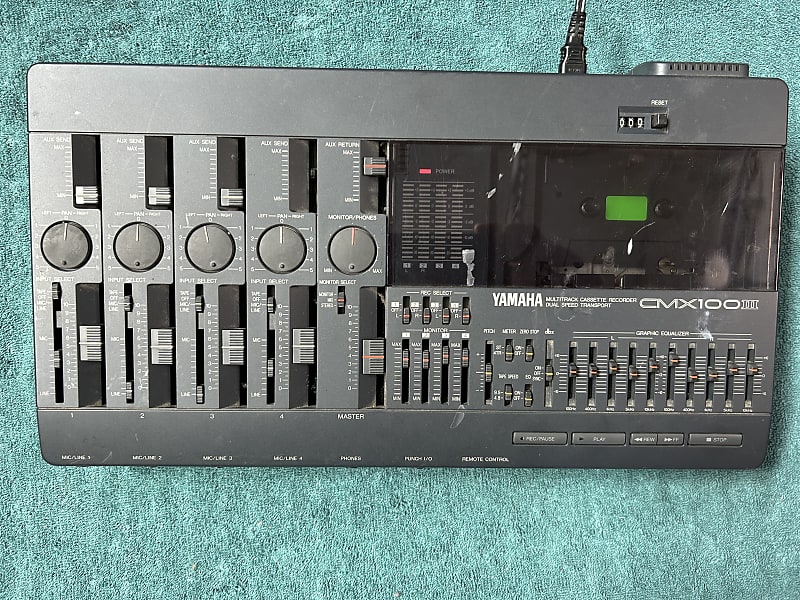 Yamaha CMX100 III Dual Speed Cassette Multitrack Recorder | Reverb