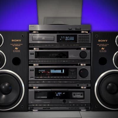 Sony LBT-D505 (1990) 🔥RARE🔥 Vintage Stereo Component System | Reverb