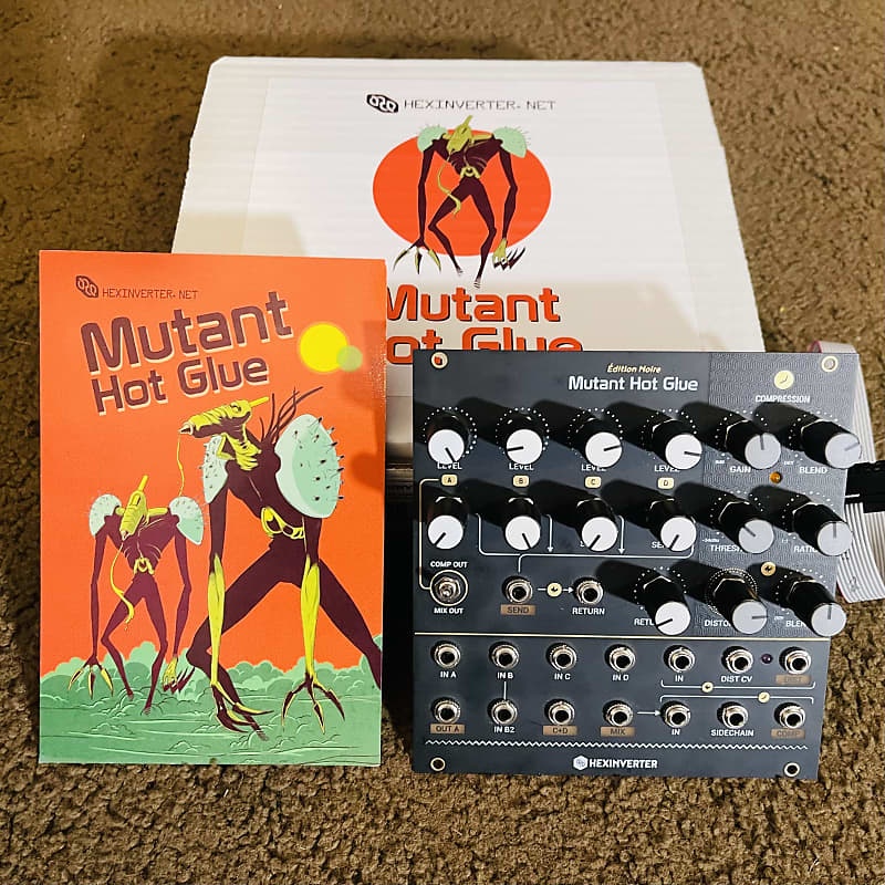 Hexinverter Mutant Hot Glue Analog Bus Mixer with Effects | Reverb