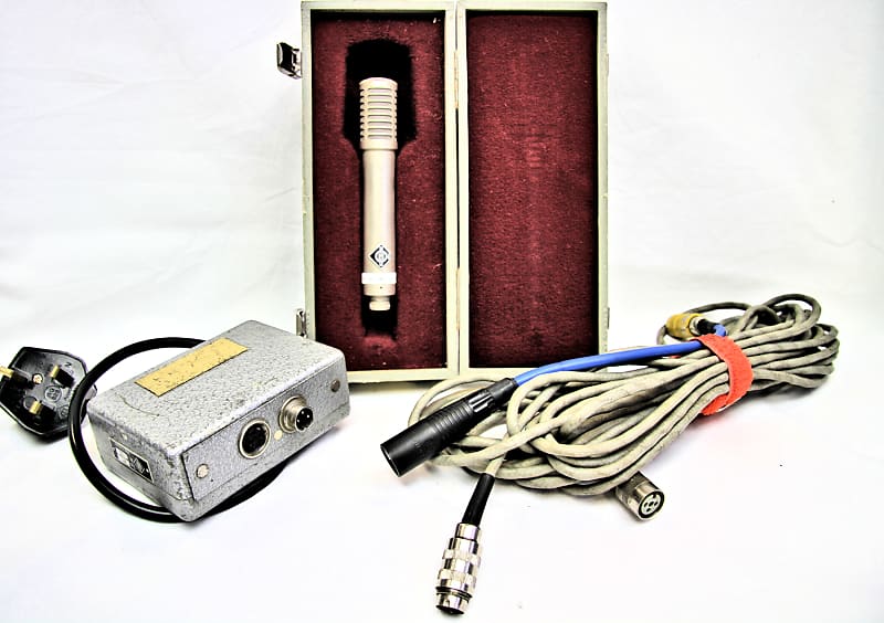 NEUMANN KM74 Condenser Cardioid microphone with PSU | Reverb