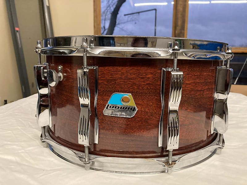 Ludwig Snare Drum 1970's Maple Cortex 7"X 14" Wood | Reverb