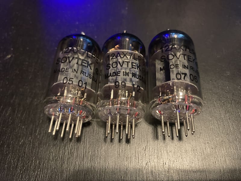 Sovtek 12AX7LPS TRIO (3 tubes) 12AX7 | Reverb