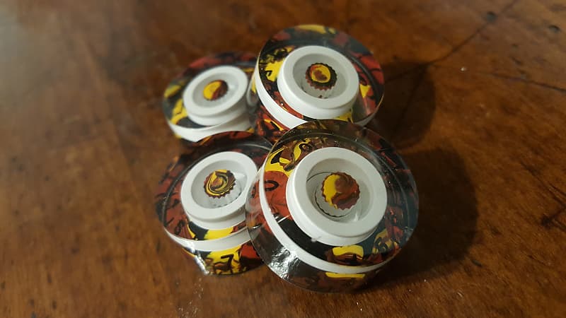 JAT CUSTOM GUITAR PARTS Speed Knobs Tortoise Shell Swirl | Reverb