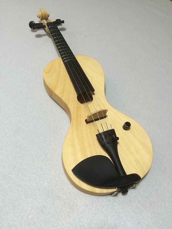 Violin. Fretted violin with pickup. | Reverb