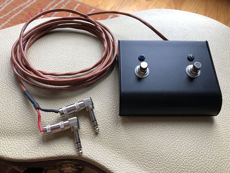 Fender Rivera-era 2-button Footswitch for Deluxe Reverb II, | Reverb
