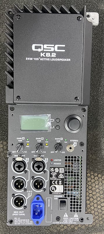 QSC K8.2 Amp module | Reverb