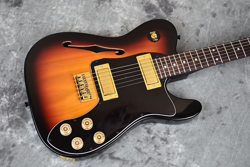 Video! 70s Custom HH Thinline Telecaster 2024 3-Color | Reverb