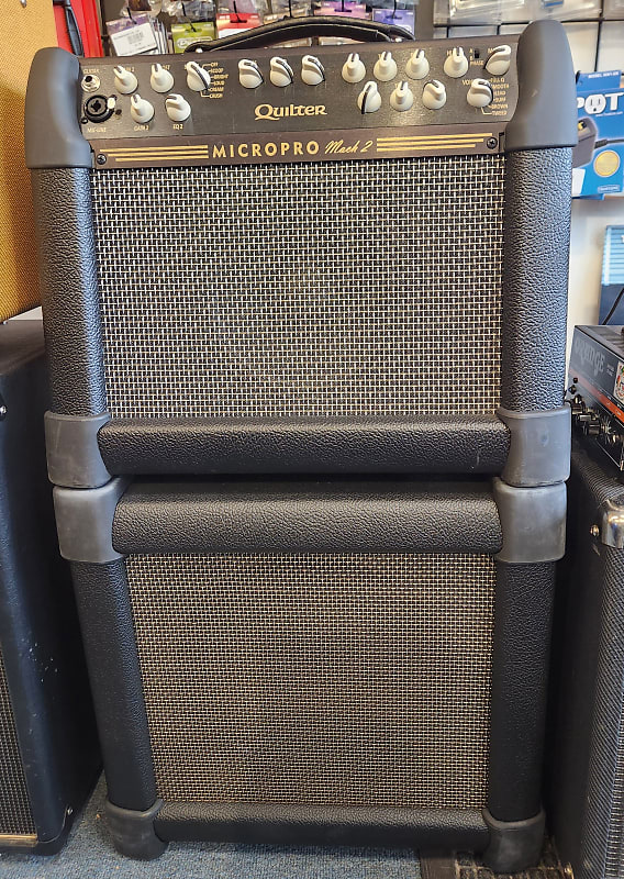 Used Quilter Mach 2 Combo 8 and Mach 2 EXT Cabinet W/Covers | Reverb
