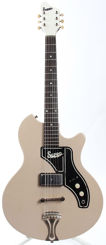 1963 Supro Kingston desert sand | Reverb