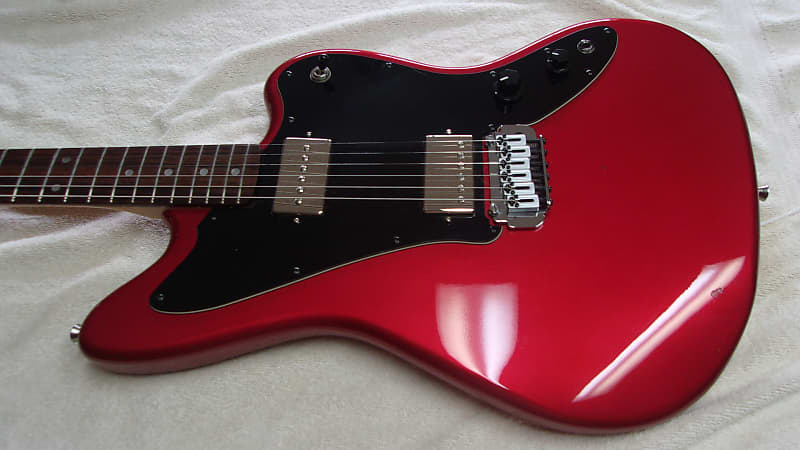 Excellent Fender Squire Jagmaster solidbody electric w/ | Reverb