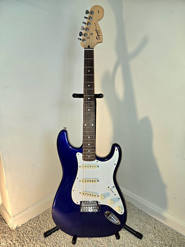 2004 Squier Affinity Stratocaster – Baltic Blue (Rare Cort | Reverb