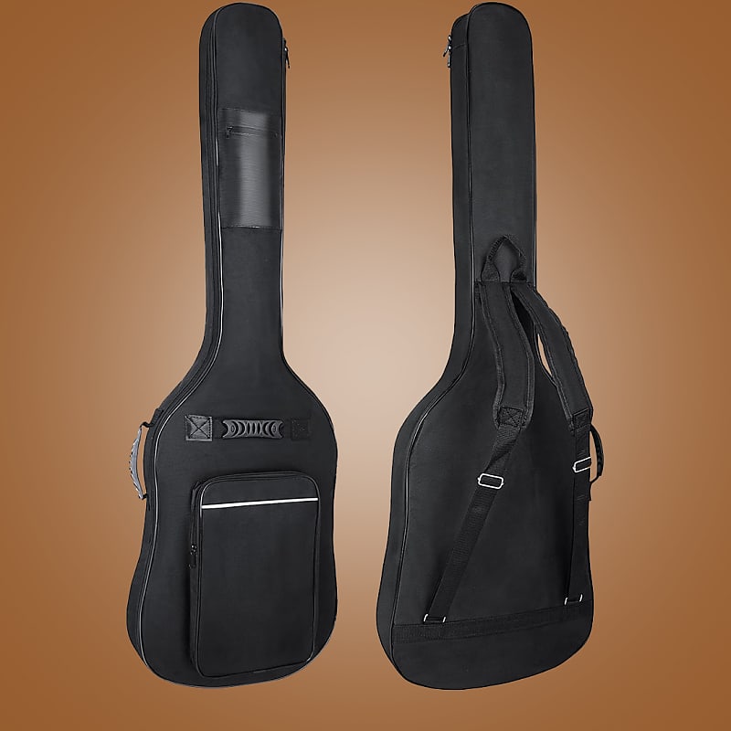 Bass Guitar Gig Bag 0.38 Inch Thick Padding Backpack Soft | Reverb