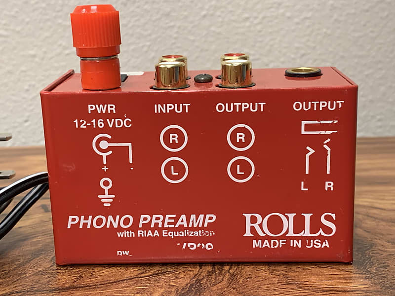 Rolls VP29 Phono pre-amp record vinyl player phonograph | Reverb