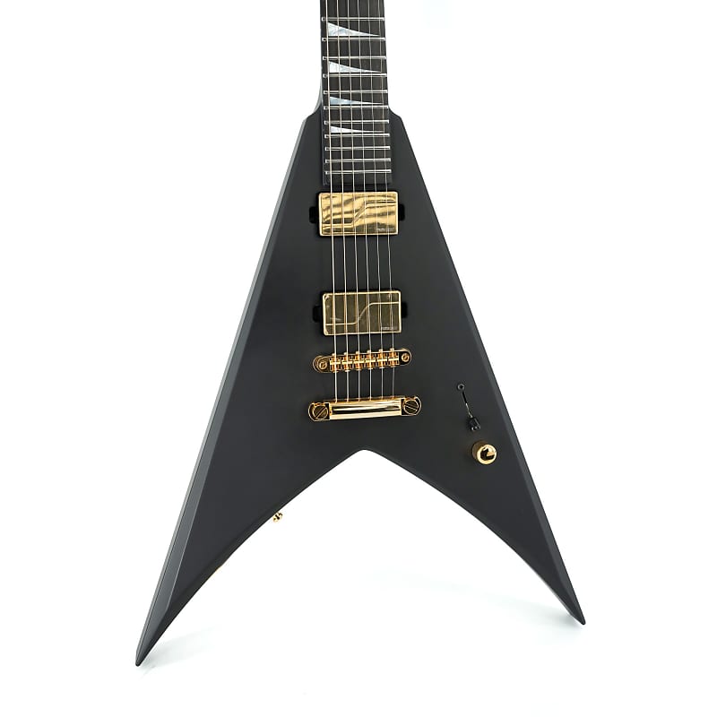 Jackson Custom Shop Limited Edition King V - Satin Black | Reverb