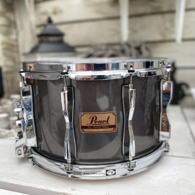 Pearl MLX-414ED 14x8” snare 1988 - Charcoal grey | Reverb