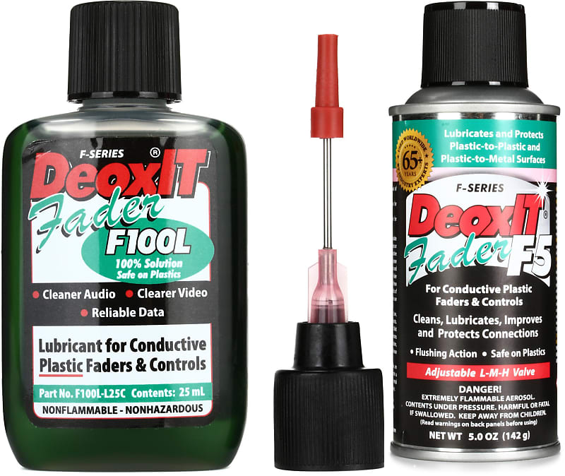 CAIG Laboratories DeoxIT Fader F100L Fader Lubricant 100% | Reverb