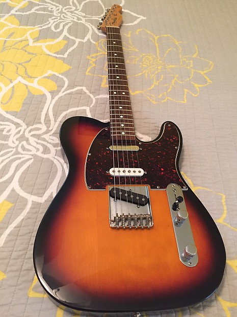 2001 Fender Nashville Deluxe Telecaster 3-Color Sunburst Used | Reverb