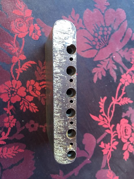 Fender Stratocaster Tremolo Block/ Trem Block Strat original | Reverb