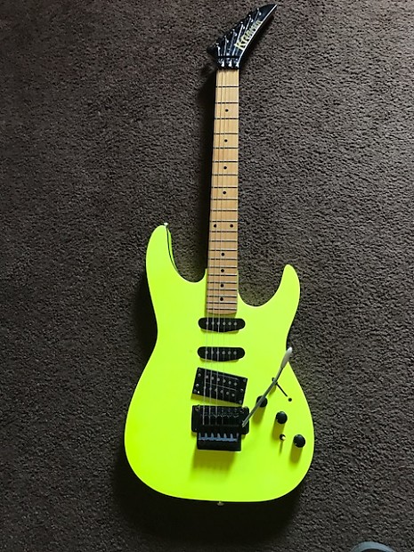 Kramer 605 ST 1988 banana yellow | Reverb