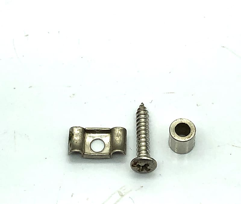 Fender Stratocaster Telecaster String Tree 1990’s Nickel | Reverb