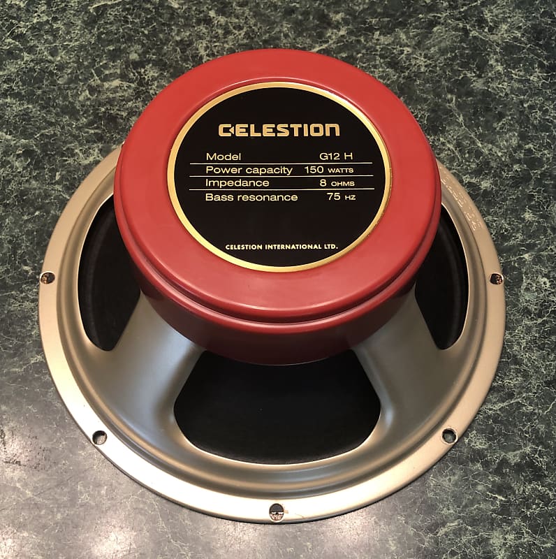 Celestion G12H-150 Redback 12” 150 watt 8 ohm Guitar Speaker | Reverb