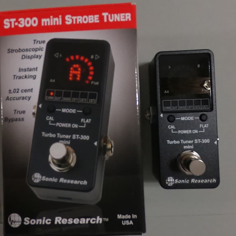 Sonic Research ST-300 MINI Strobe Turbo Tuner 2024+Mint+Free | Reverb