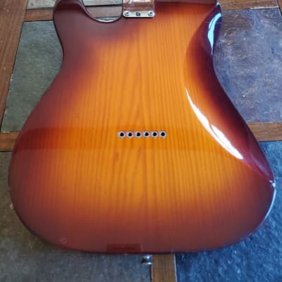 Fender Modern Player Telecaster Plus body honey burst | Reverb