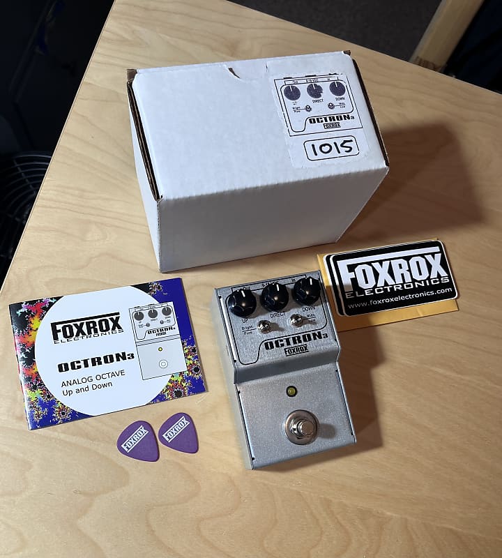 Foxrox Octron 3 Analog Octave Up and Down | Reverb