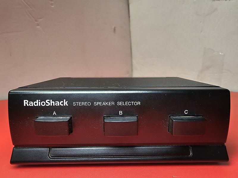 Radio Shack 3-way Stereo Speaker Selector | Reverb