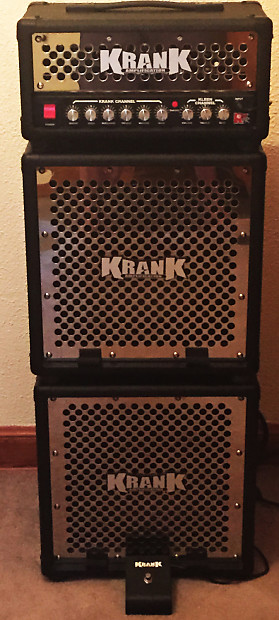 Krank Rev Jr. Pro 20W Full Stack Guitar Amp Black / Chrome | Reverb