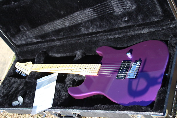 Schecter California Custom Shop Pro 2014 Metallic Purple Made | Reverb
