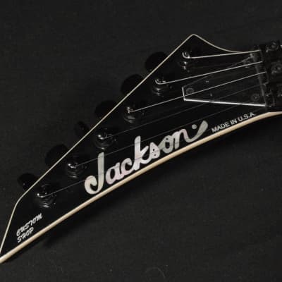 Jackson Left Handed USA Custom Shop KE2 Kelly Lightning Sky | Reverb