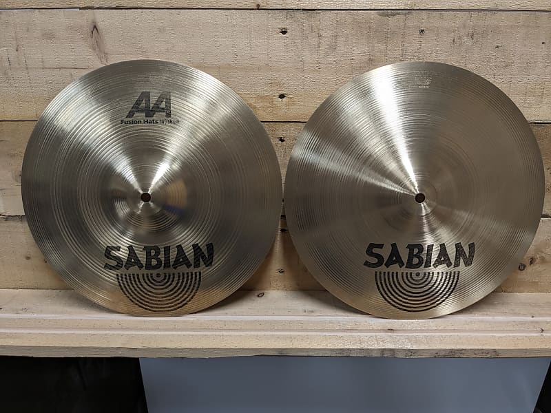 Sabian AA Fusion top & Regular bottom hi-hats | Reverb