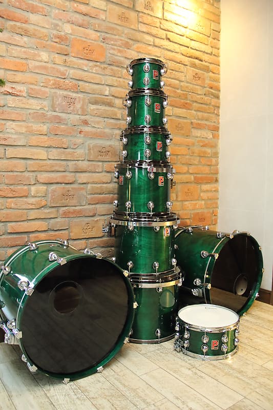 Premier Genista Double 24 Bass Drum Set | Reverb